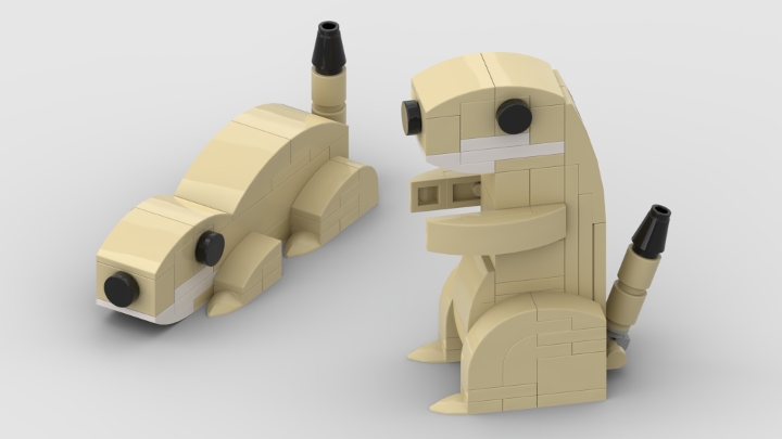Prairie Dogs from BrickLink Studio [BrickLink]