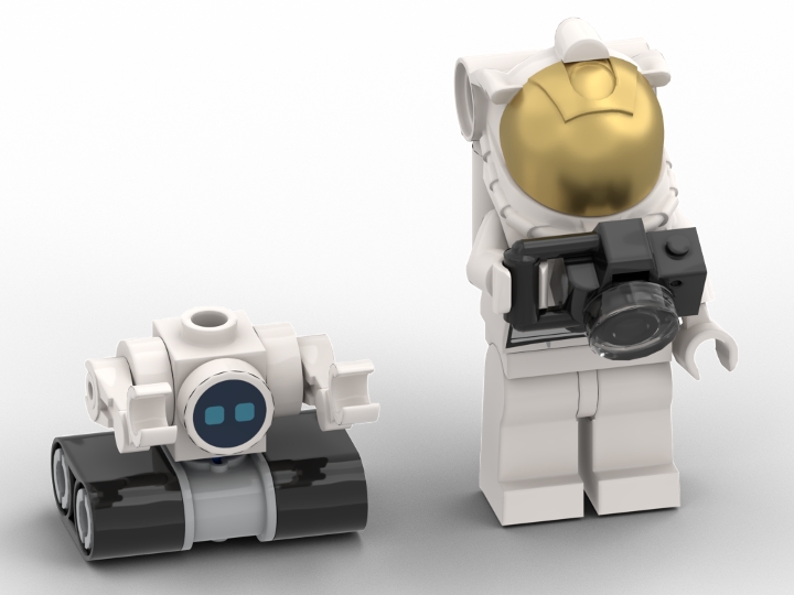 951908 Astronaut from BrickLink Studio [BrickLink]