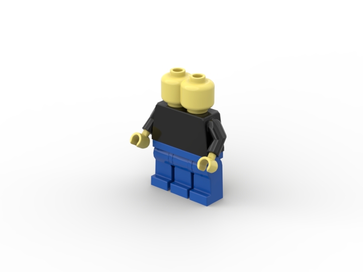 Double minifigure from BrickLink Studio [BrickLink]