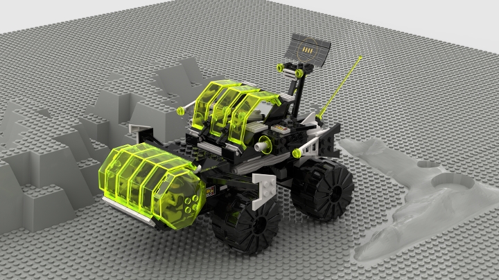 Rover Scout MOC from BrickLink Studio [BrickLink]