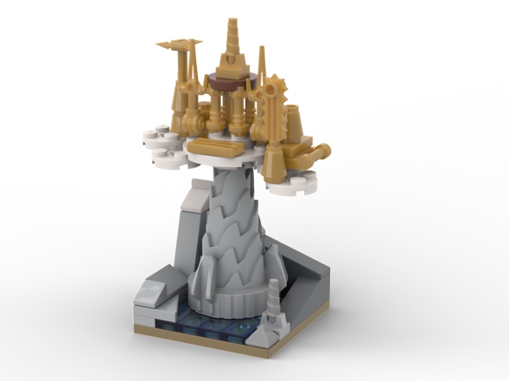 Brick Cubes - the Gods of Mount Olympus from BrickLink Studio [BrickLink]