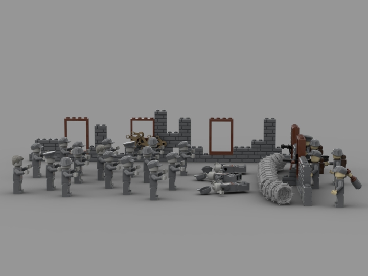 WW2 German Zombies from BrickLink Studio [BrickLink]