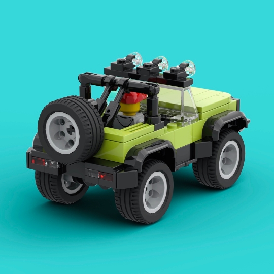 LEGO MOC Suzuki All-New Jimny Cabrio by mhzbricks | Rebrickable - Build ...