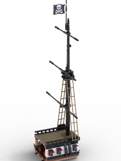 Adding to the Black Seas Barracuda from BrickLink Studio [BrickLink]