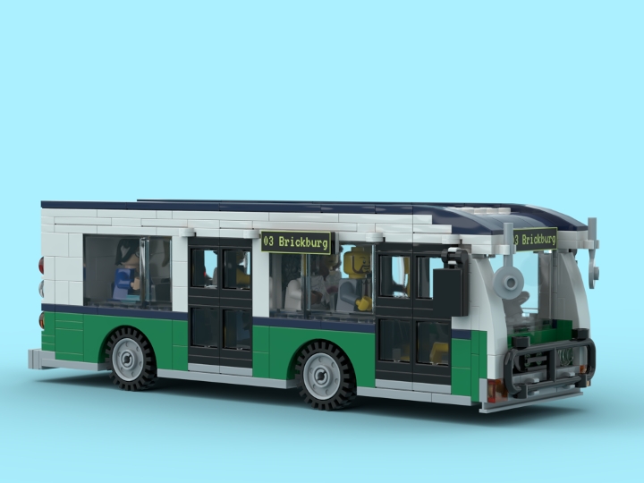 City Transit Bus from BrickLink Studio [BrickLink]