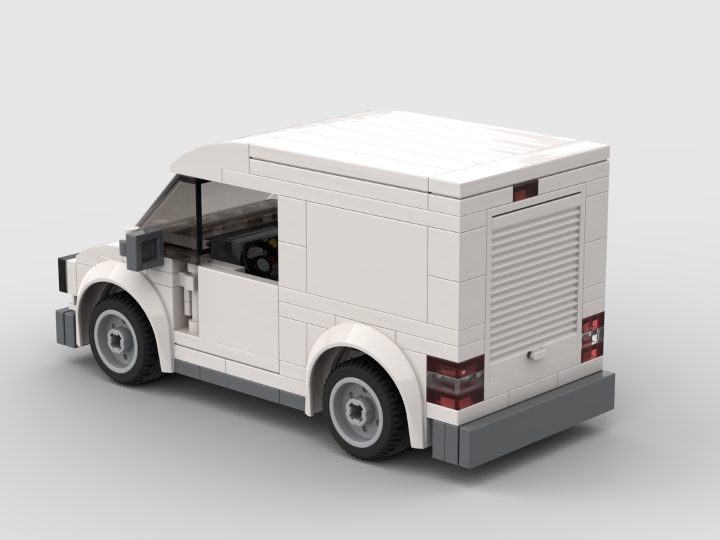 (Instructions) Compact Panel Van from BrickLink Studio [BrickLink]