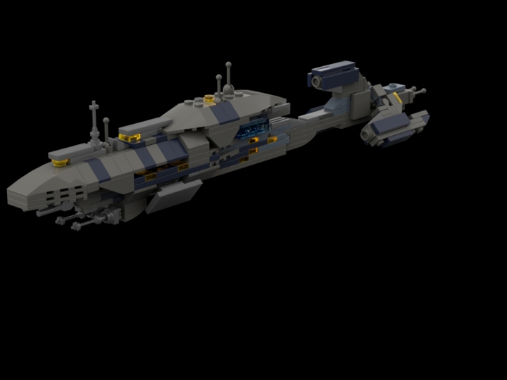 resucant class light destroyer from BrickLink Studio [BrickLink]