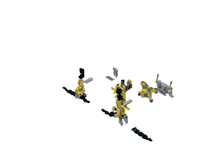 Transformers ROTF Skipjack from BrickLink Studio [BrickLink]