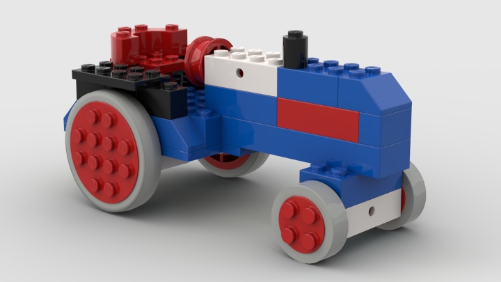 316-2 Farm Tractor from BrickLink Studio [BrickLink]