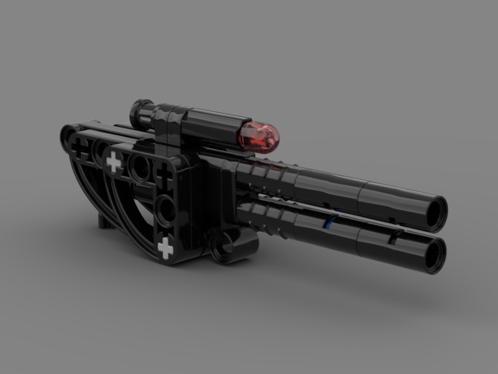 TheHer0br1n3's Shotgun_A-Handheld from BrickLink Studio [BrickLink]