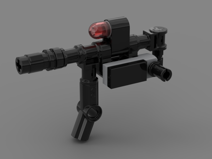 TheHer0br1n3's Sub-Machine-Gun_A from BrickLink Studio [BrickLink]