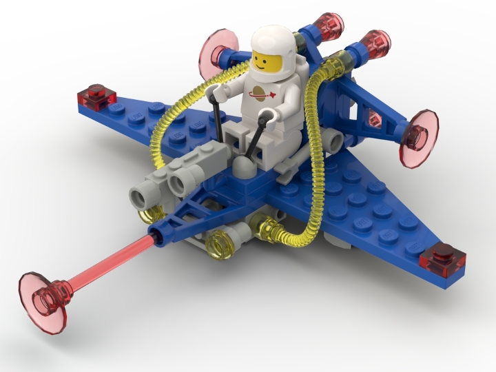 LEGO 6825 Cosmic Comet from BrickLink Studio [BrickLink]