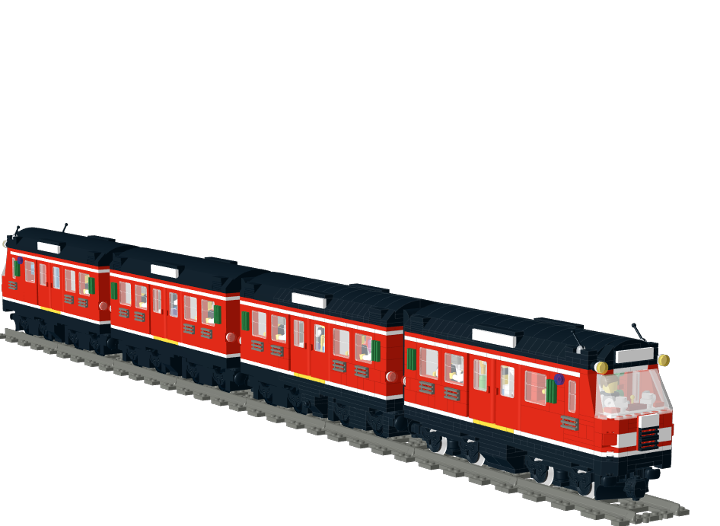 Local Train from BrickLink Studio [BrickLink]