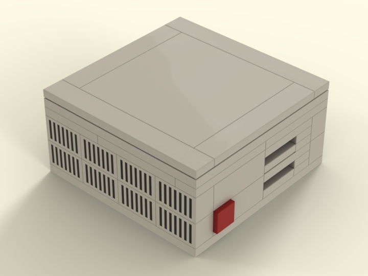 Vintage PC CPU from BrickLink Studio [BrickLink]