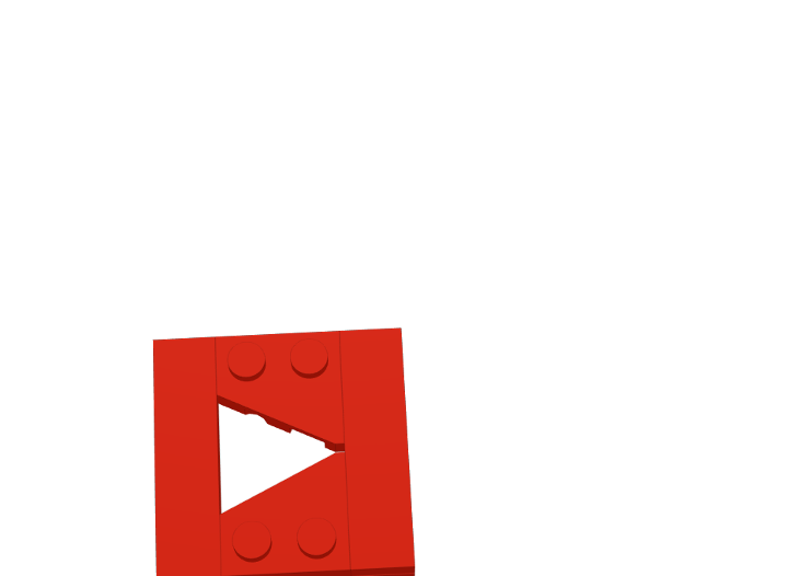 youtube logo from BrickLink Studio [BrickLink]