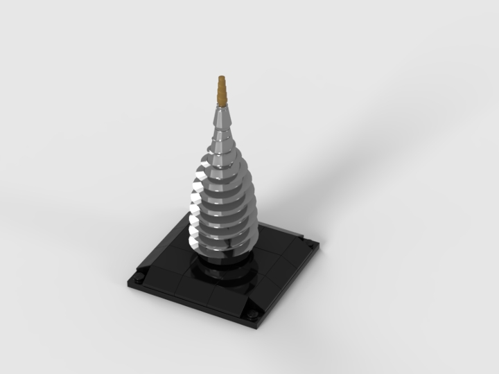 drill tower- from the city of shine v1.0 from BrickLink Studio [BrickLink]