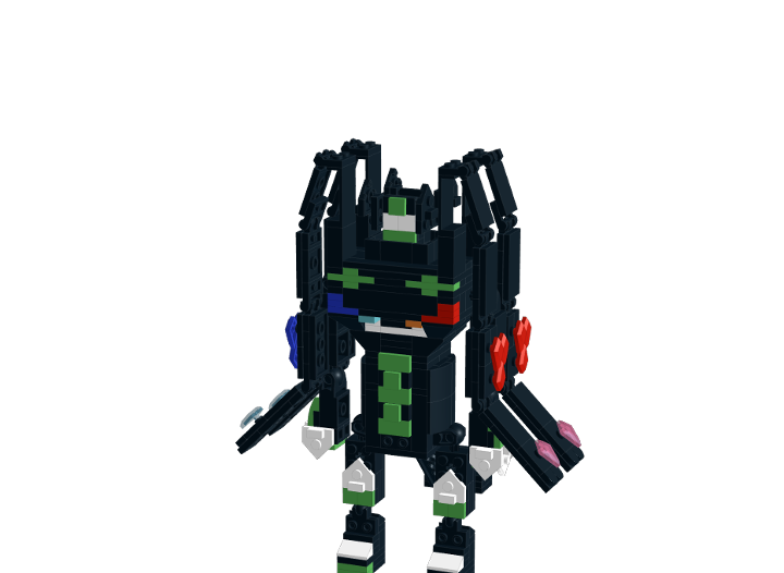 Zygarde 100% from BrickLink Studio [BrickLink]