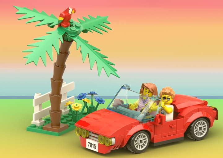 Dating in the Summer Holiday from BrickLink Studio [BrickLink]