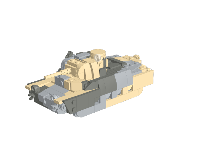 Matilda II from BrickLink Studio [BrickLink]