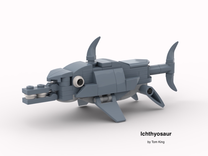 Icthyosaur from BrickLink Studio [BrickLink]