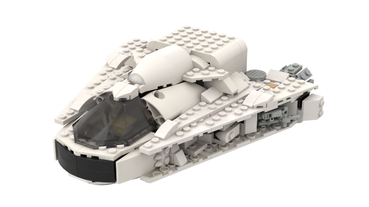 Spaceship breath of the space from BrickLink Studio [BrickLink]
