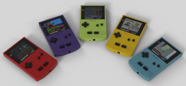 Many Game Boy Colors from BrickLink Studio [BrickLink]