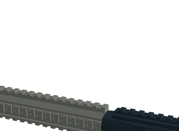 AR-15 Custom from BrickLink Studio [BrickLink]