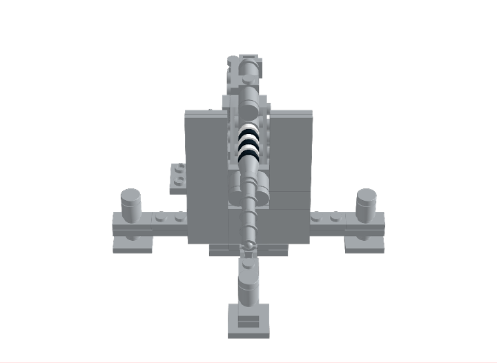 WW2 Flak 36 MOC from BrickLink Studio [BrickLink]