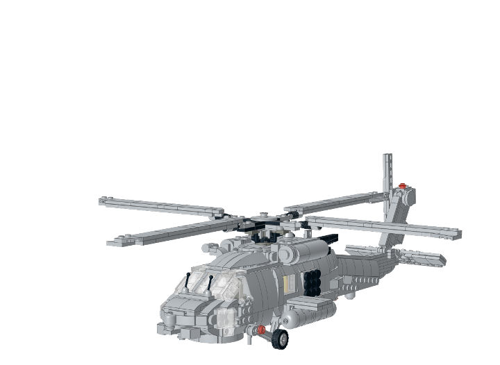 MH-60R from BrickLink Studio [BrickLink]