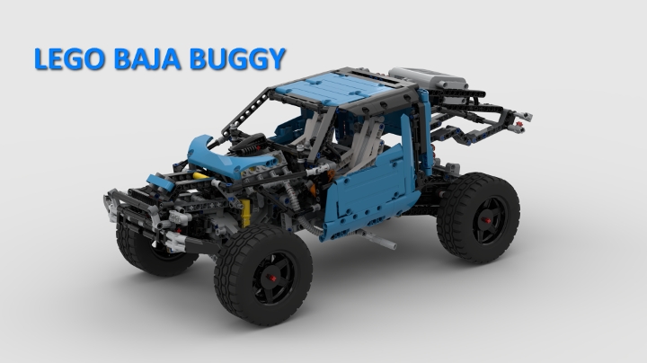 Baja Buggy from BrickLink Studio [BrickLink]