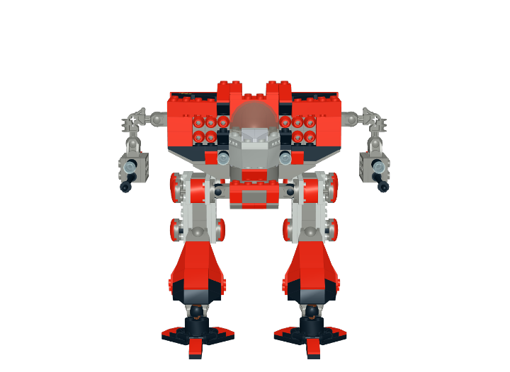 Cougar (MechAssault) from BrickLink Studio [BrickLink]