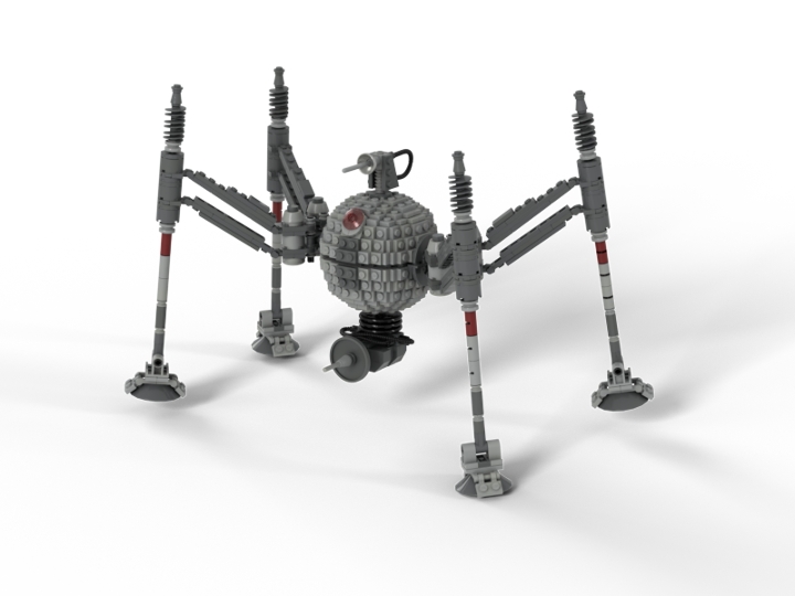 homing spider droid from BrickLink Studio [BrickLink]