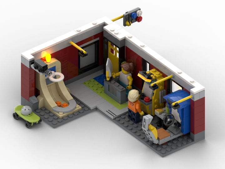 31081 Games Arcade (medium build) from BrickLink Studio [BrickLink]