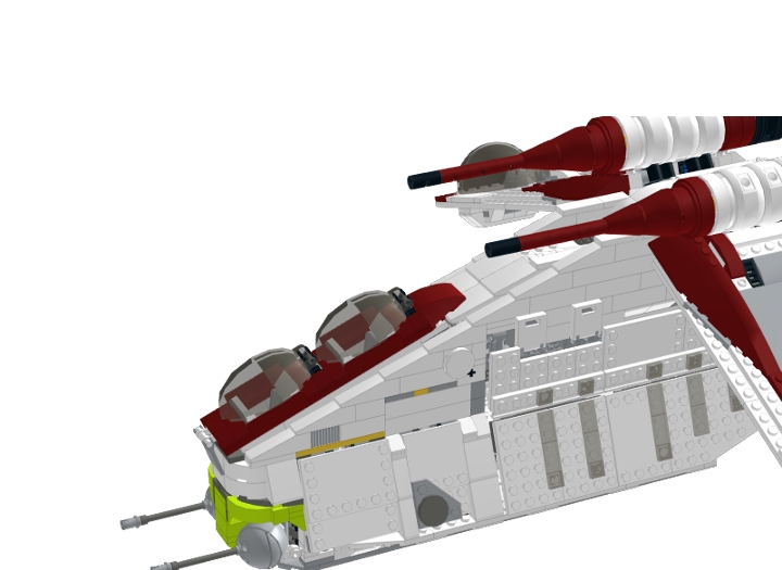 Stock LAAT infantry space late war variant from BrickLink Studio ...