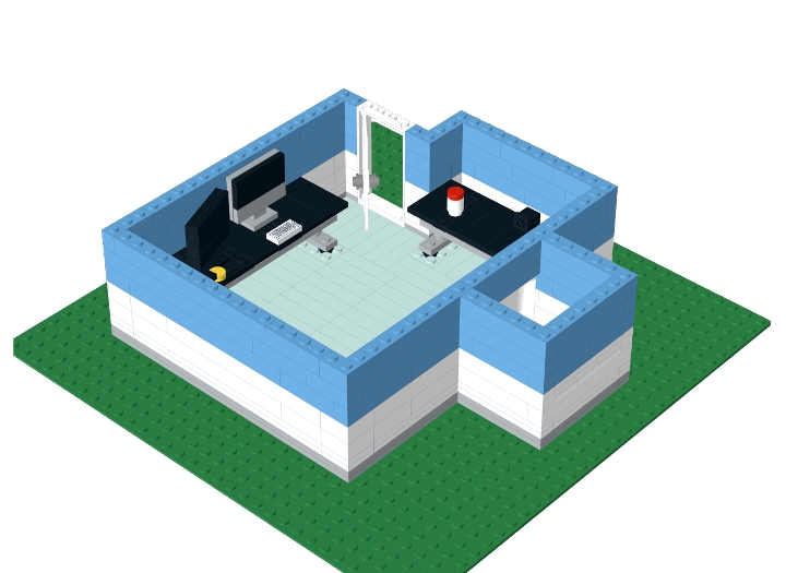 Lego Office from BrickLink Studio [BrickLink]