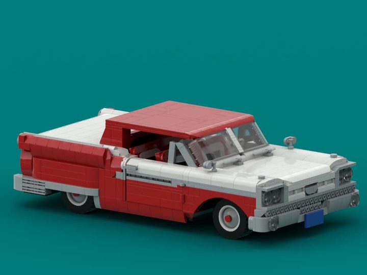Classic Car Convertible Hardtop from BrickLink Studio [BrickLink]