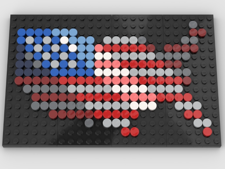 Fading Flag from BrickLink Studio [BrickLink]