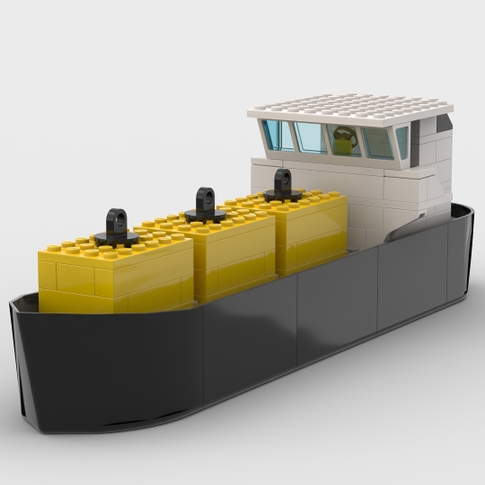 Cargo Ship from BrickLink Studio [BrickLink]