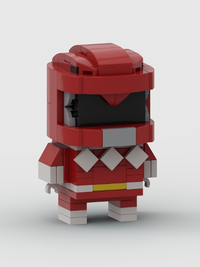 Red Ranger from BrickLink Studio [BrickLink]