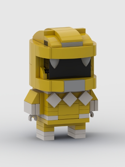 Yellow Ranger from BrickLink Studio [BrickLink]