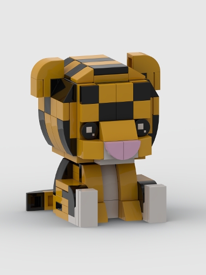 Animal Leopard from BrickLink Studio [BrickLink]
