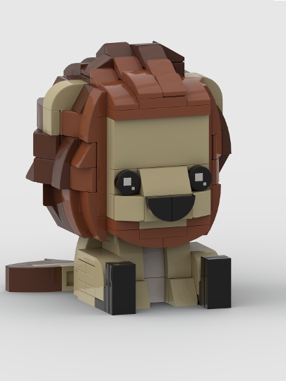 Animal Lion from BrickLink Studio [BrickLink]