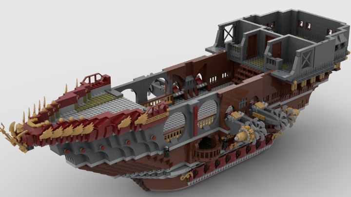 Airship base4 from BrickLink Studio [BrickLink]