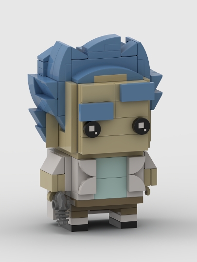 Cartoon Rick from BrickLink Studio [BrickLink]