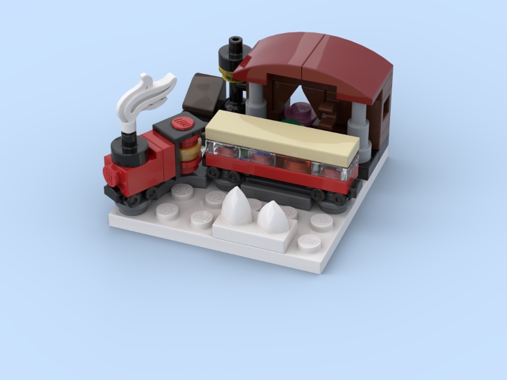 2019 - Winter Train from BrickLink Studio [BrickLink]