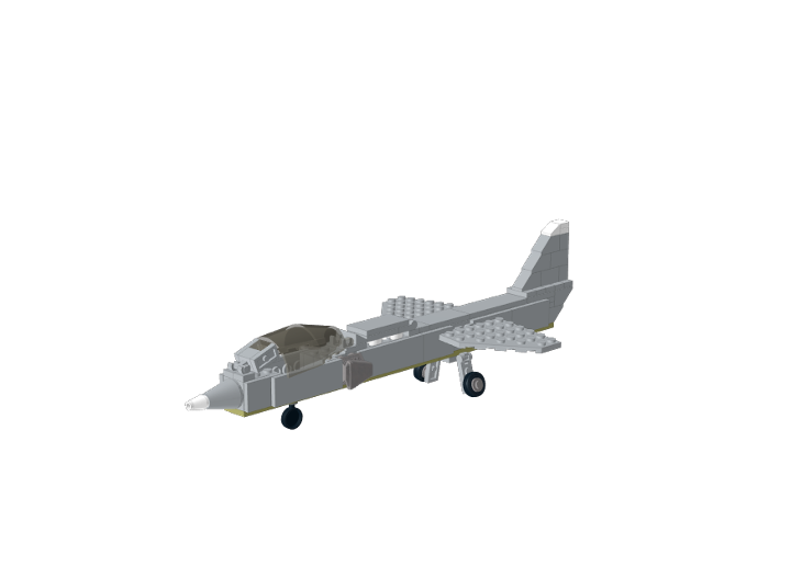 Yak-38 from BrickLink Studio [BrickLink]