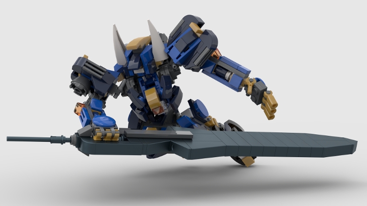 Blue Bison from BrickLink Studio [BrickLink]