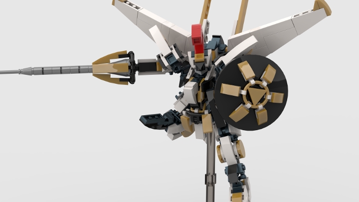 Black knight from BrickLink Studio [BrickLink]