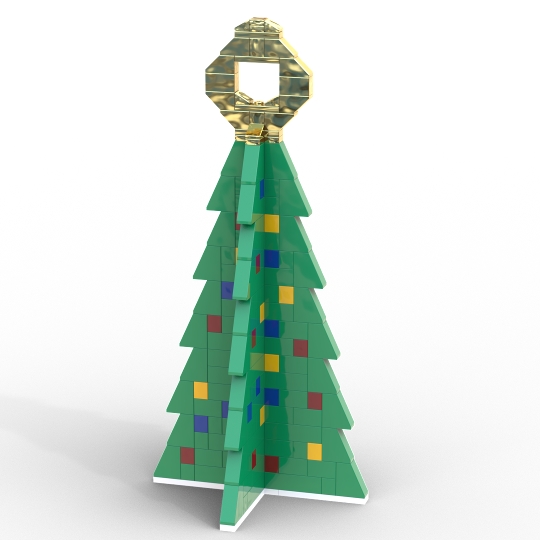 Build To Give Decoration (Mini Christmas Tree) from BrickLink Studio ...