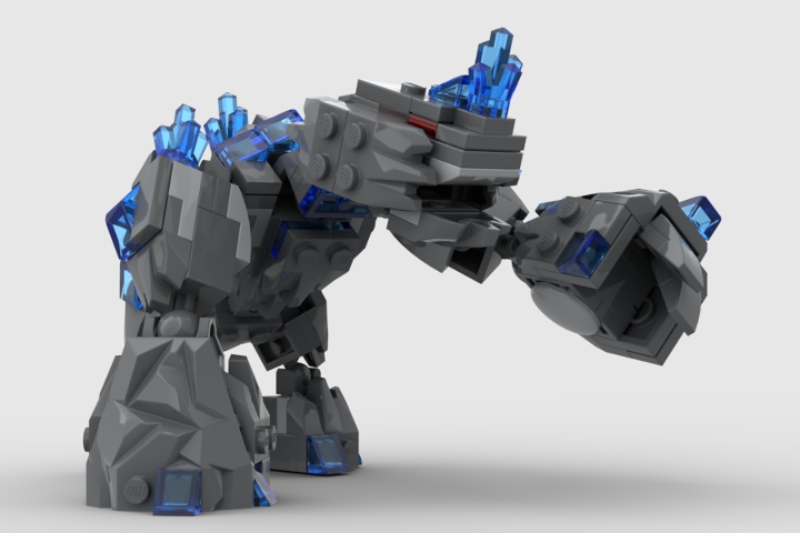 Crystal Colossus Blue from BrickLink Studio [BrickLink]